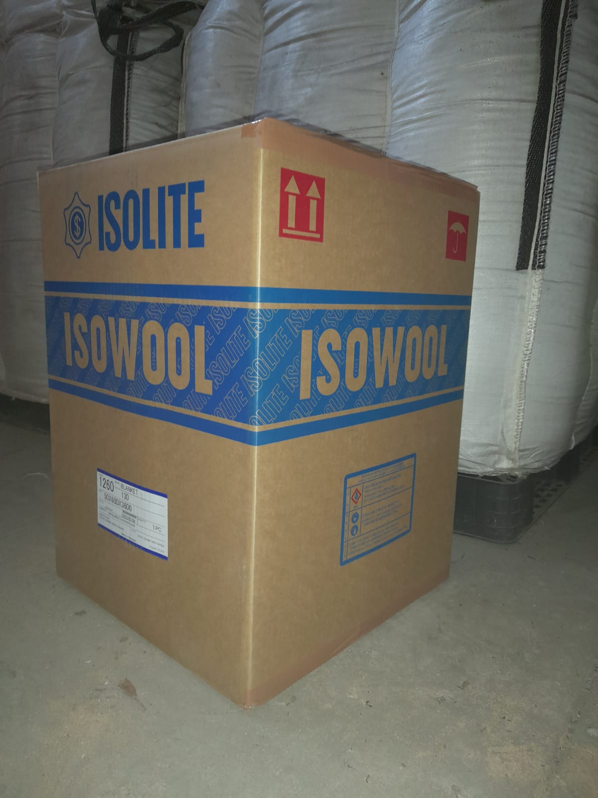 Ceramic Fiber Blanket -0813-3036-8945 - Isowool , Serawool